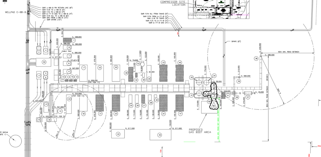 50 MMSCF/D Gas Compressor Station - CANUSA EPC